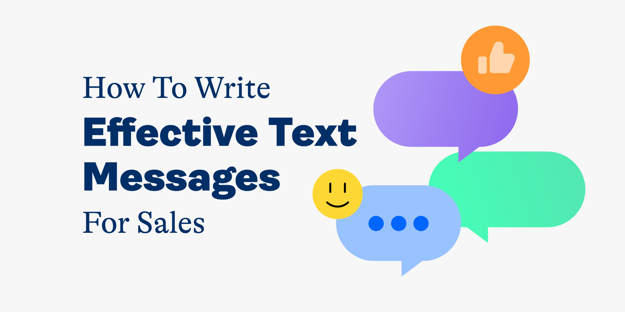 How to Write Effective Text Messages for Sales
