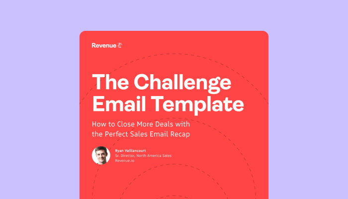 The Challenge Email Template | Revenue