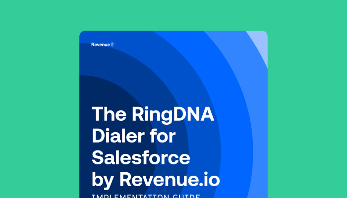 RingDNA Implementation Guide | Revenue