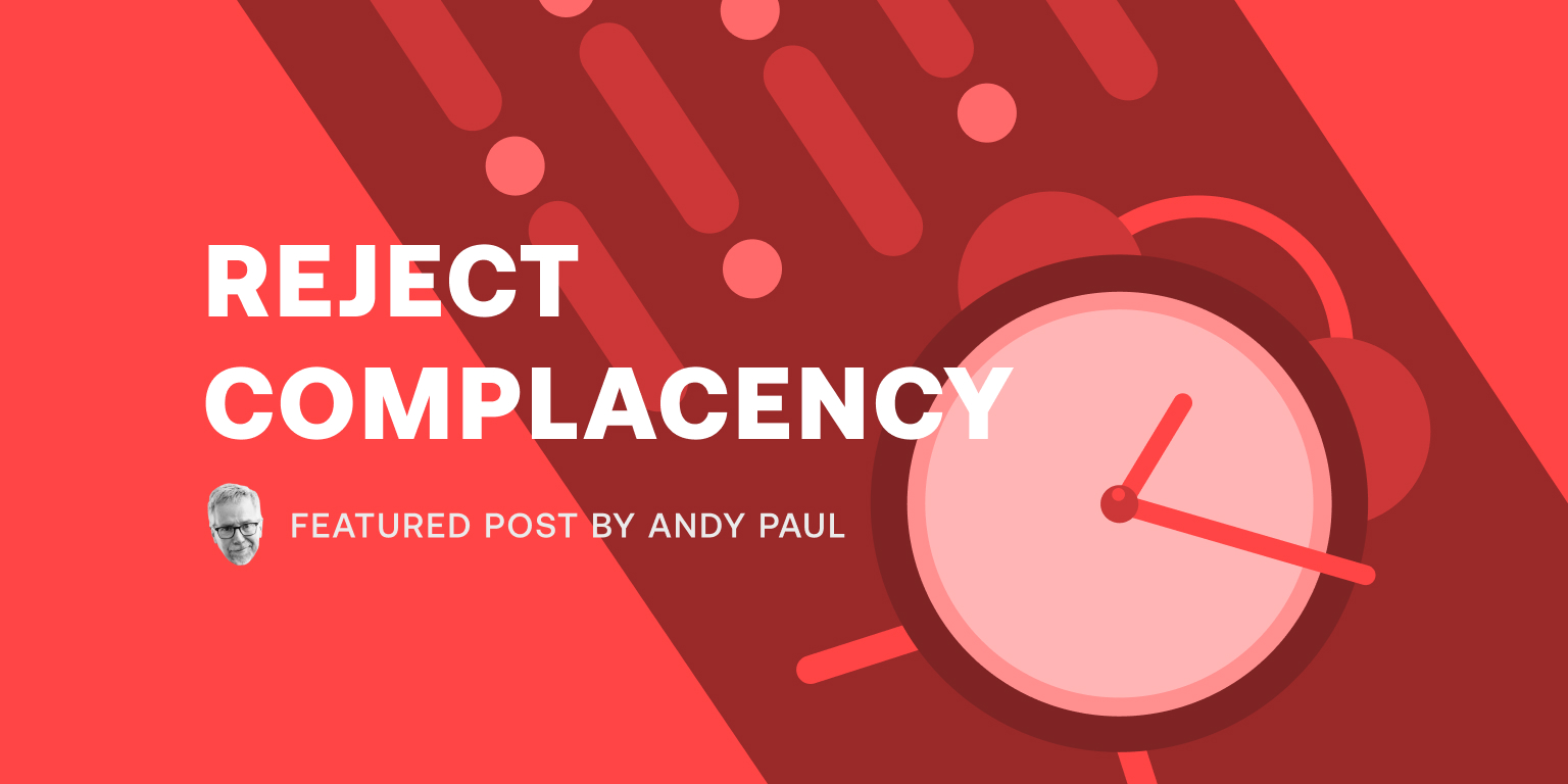 Reject Complacency - Revenue