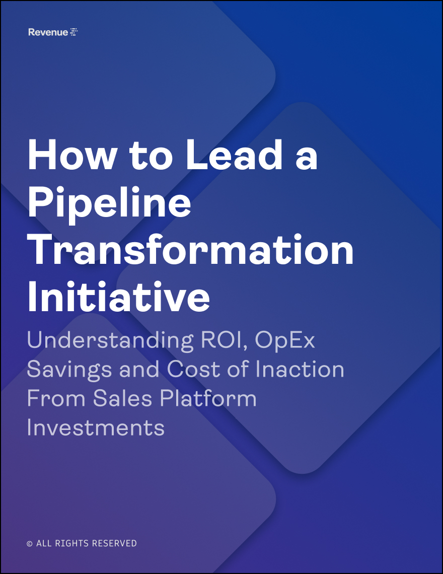 How to Lead a Pipeline Transformation Initiative | eBook