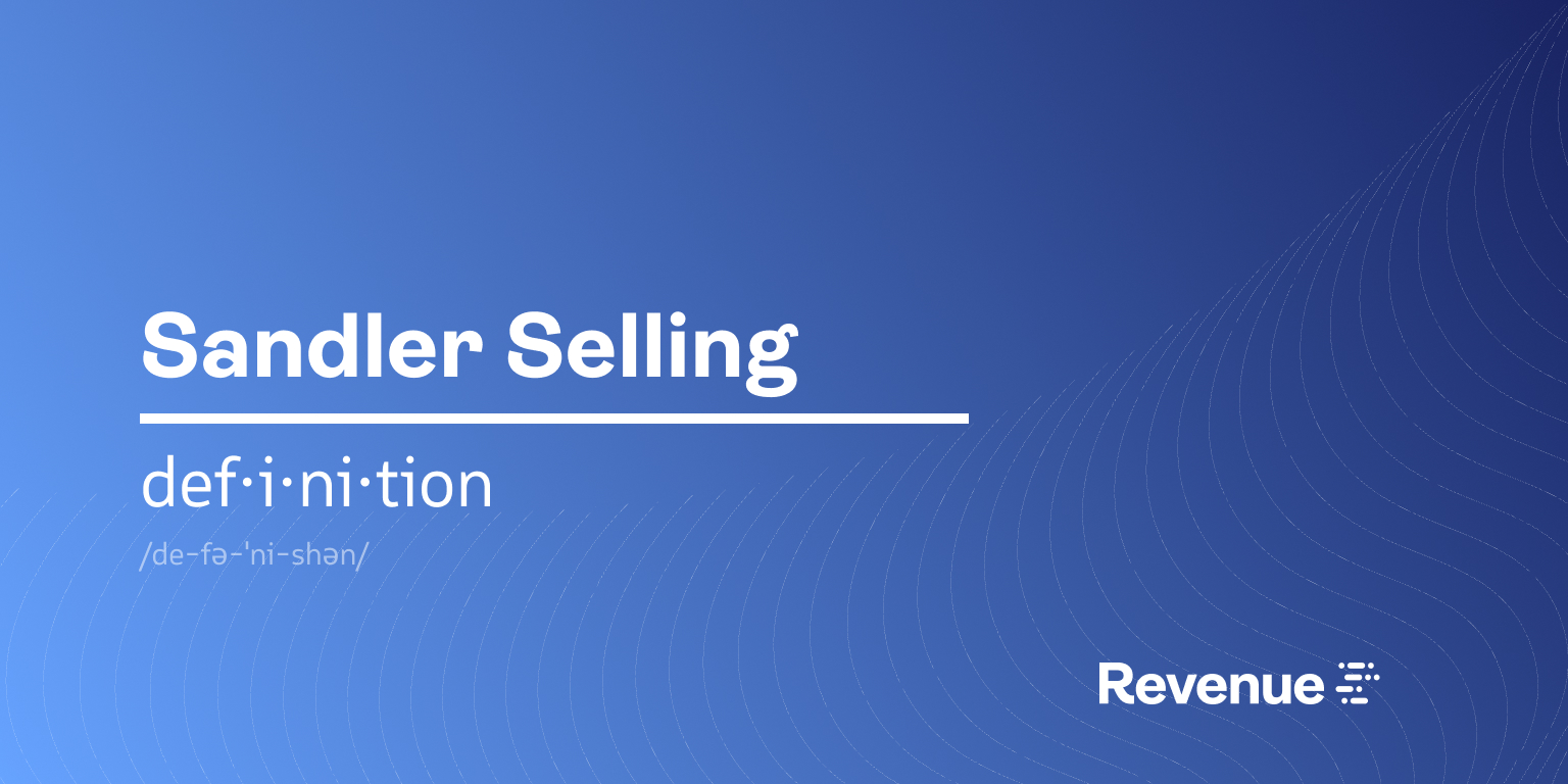 Definition | What is Sandler Selling?