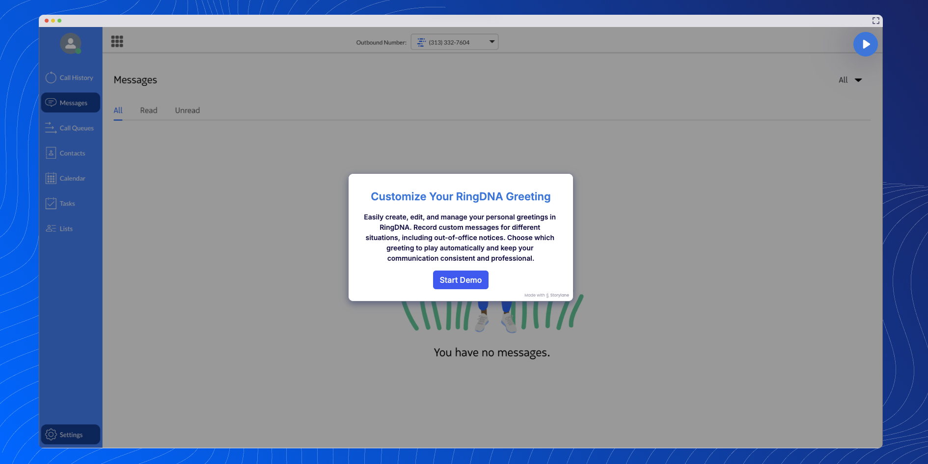 Learn How to Customize Your RingDNA Greeting | Interactive Demo