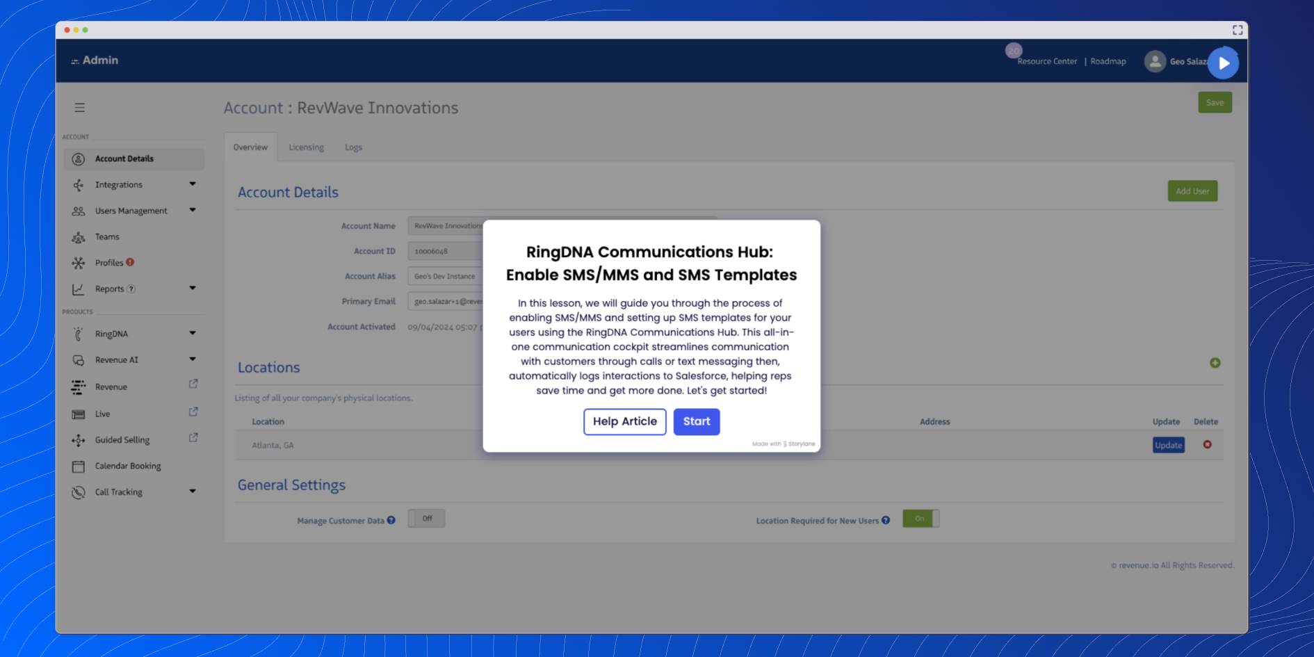 How to Enable SMS & MMS Templates in RingDNA | Interactive Demo