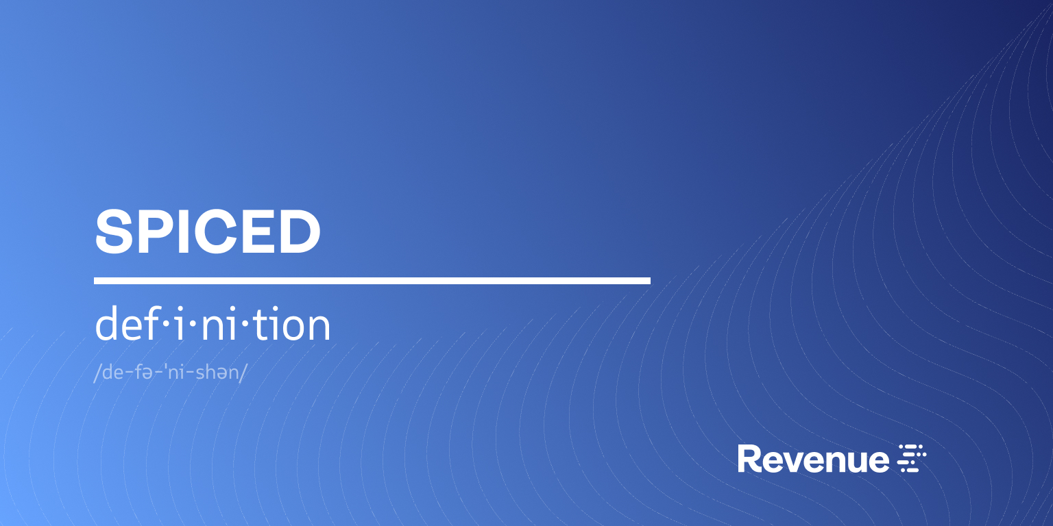 Definition | What is SPICED (Selling Methodology)?